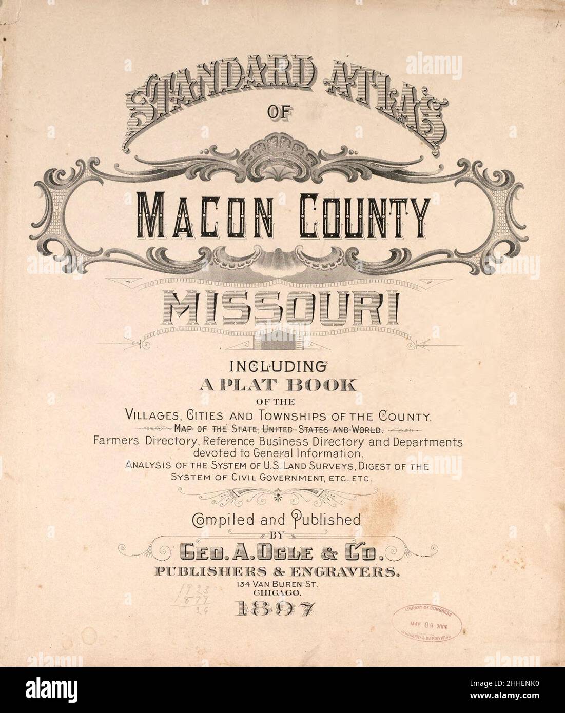 Standard atlas of Macon County, Missouri - including a plat book of the ...