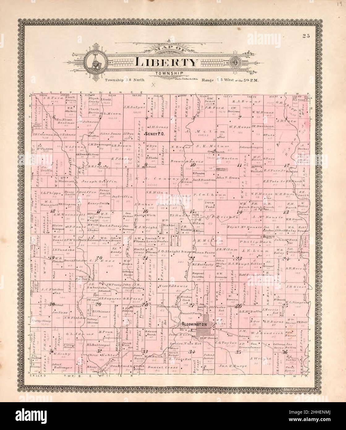 Standard atlas of Macon County, Missouri - including a plat book of the ...