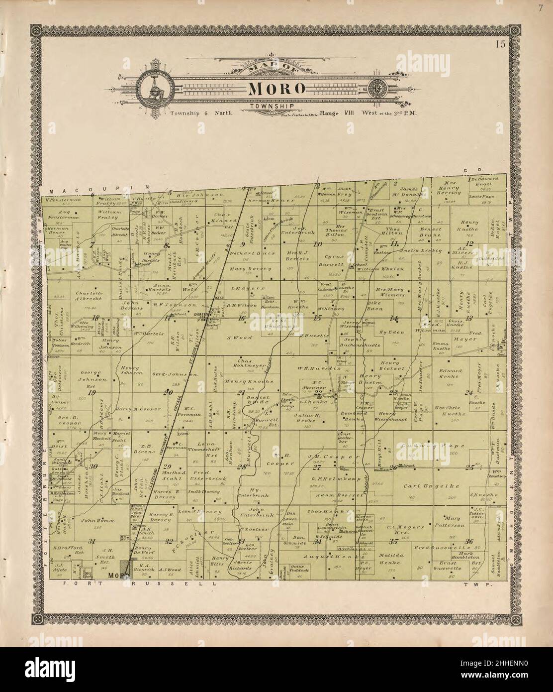 Standard atlas of Madison County, Illinois - including a plat book of ...