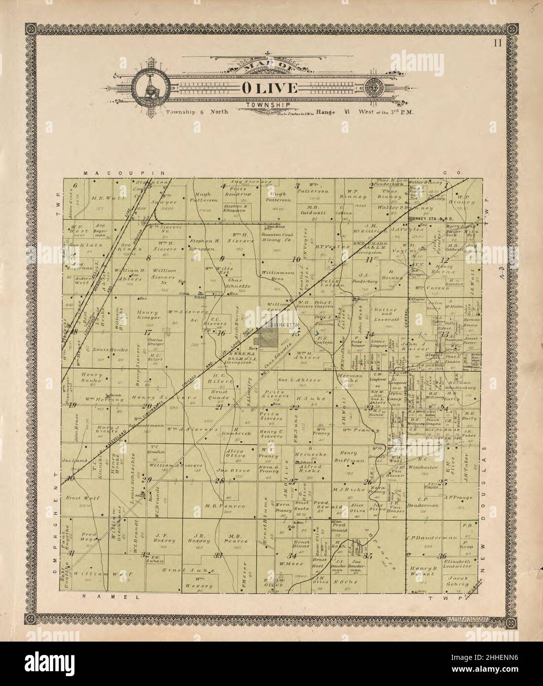 Standard atlas of Madison County, Illinois - including a plat book of ...