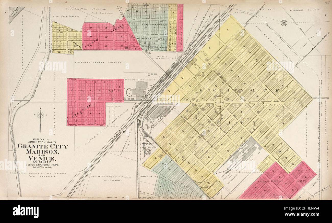 Standard atlas of Madison County, Illinois - including a plat book of ...