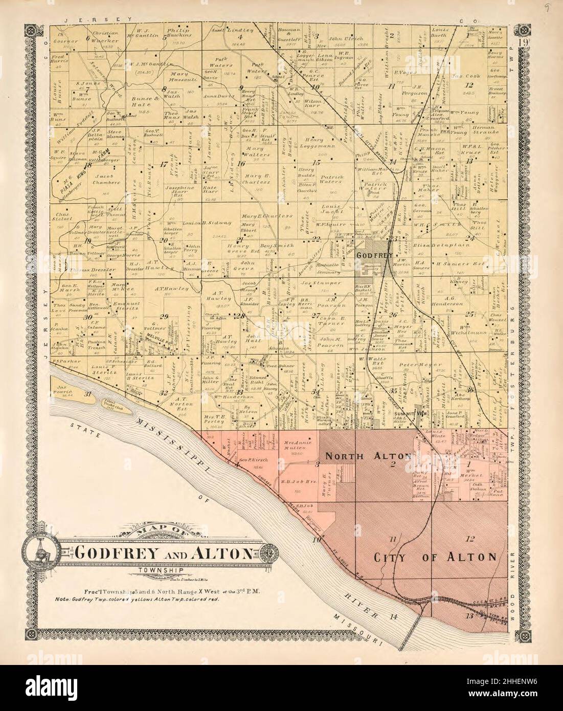 Standard atlas of Madison County, Illinois - including a plat book of ...