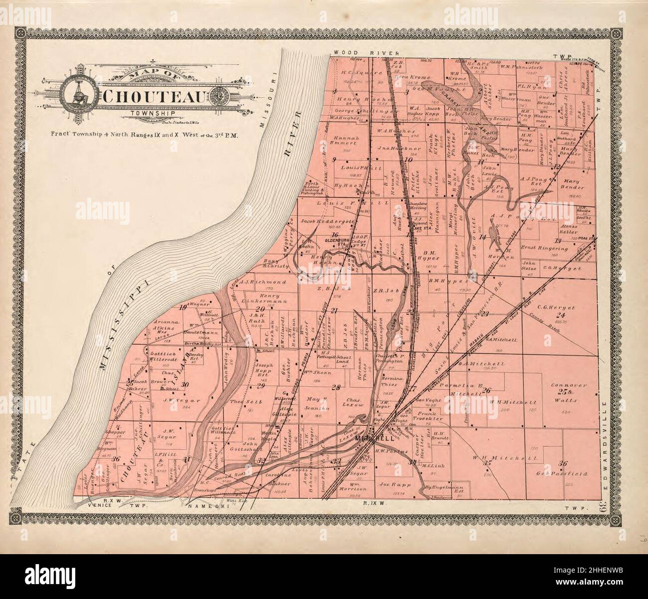 Standard atlas of Madison County, Illinois - including a plat book of ...