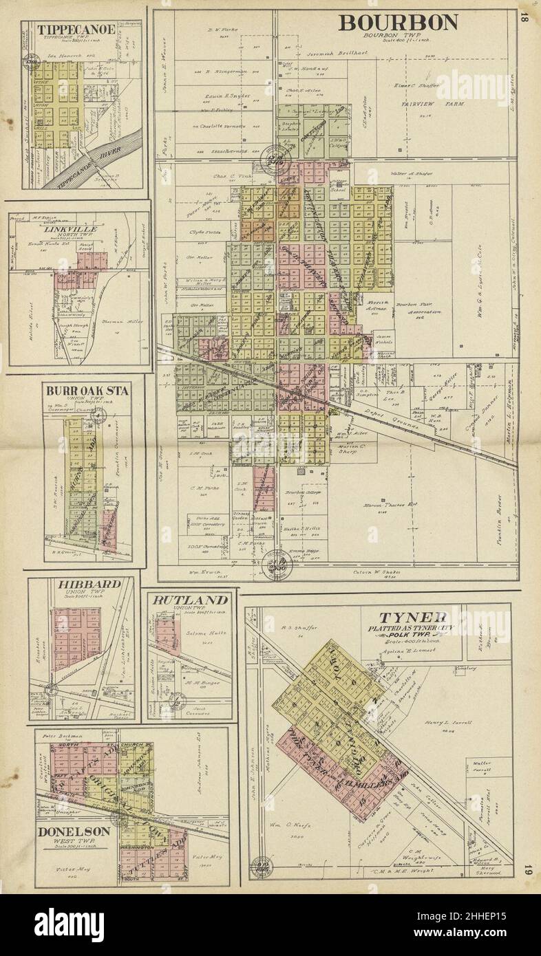Standard atlas of Marshall County, Indiana - including a plat book of ...