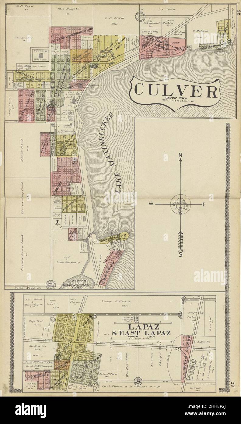 Standard atlas of Marshall County, Indiana - including a plat book of ...