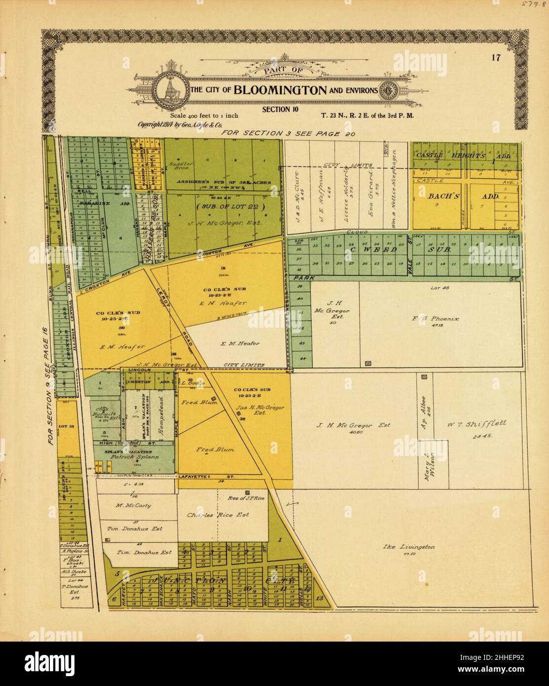 Standard atlas of McLean County, Illinois, including a plat book of the ...
