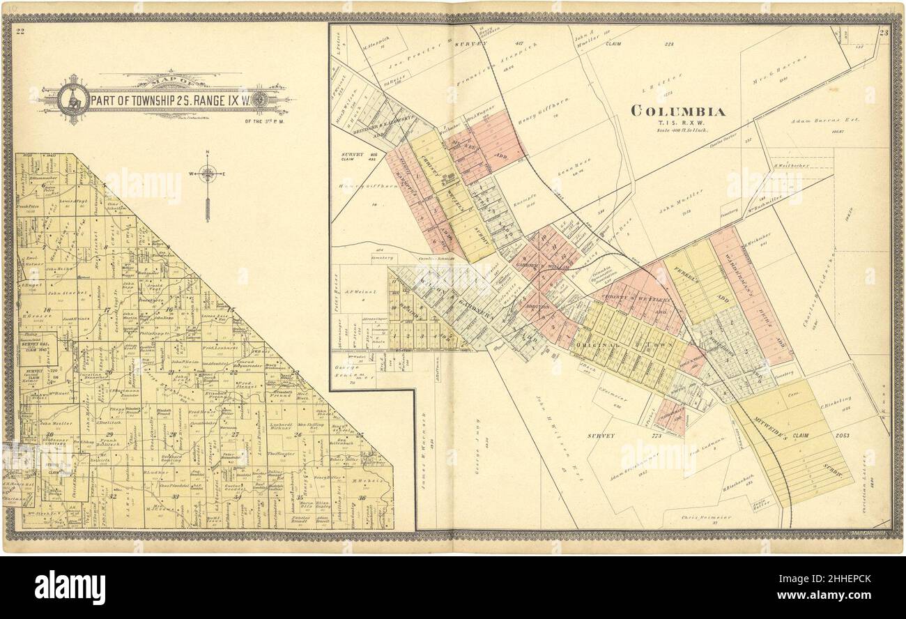 Standard atlas of Monroe County, Illinois - including a plat book of ...