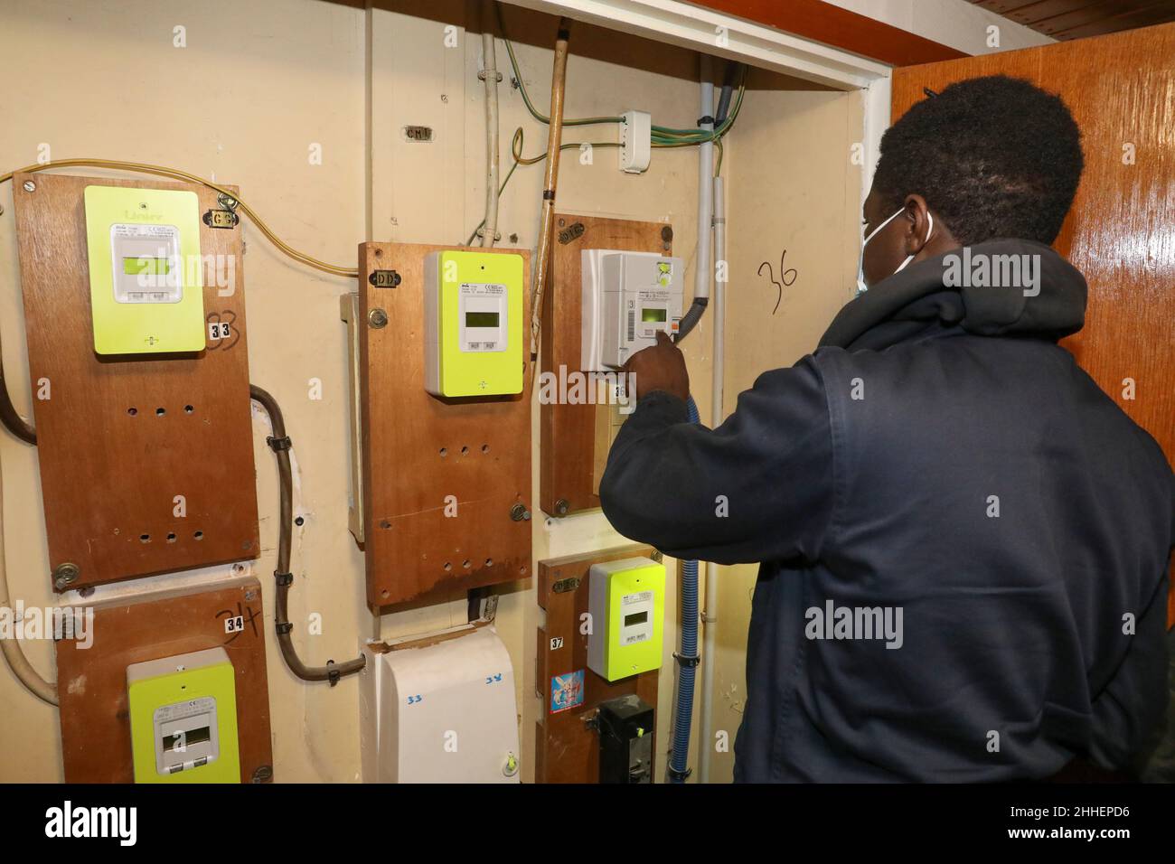 Smart electricity meter hi-res stock photography and images - Alamy