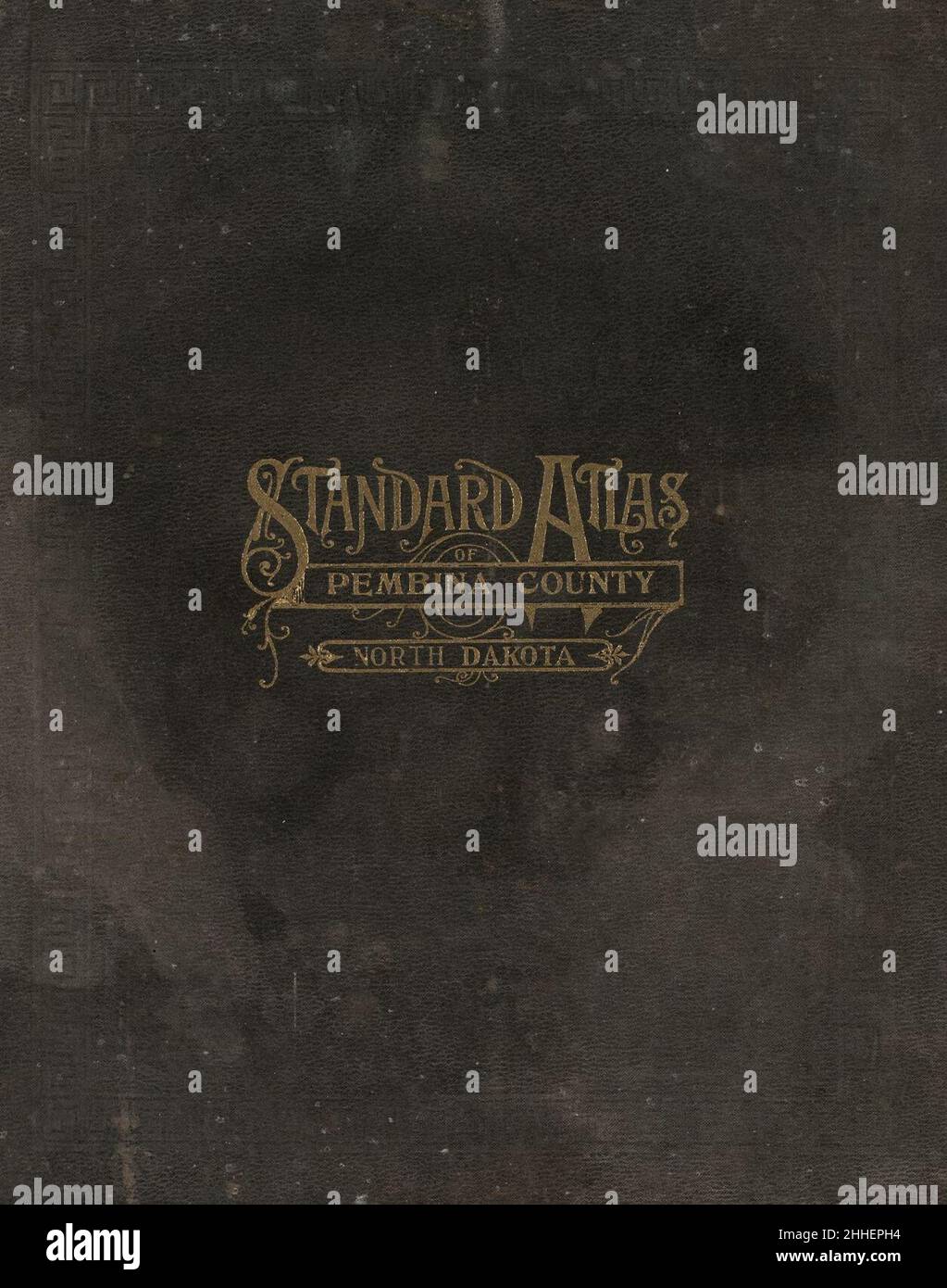 Pembina county map hi-res stock photography and images - Alamy