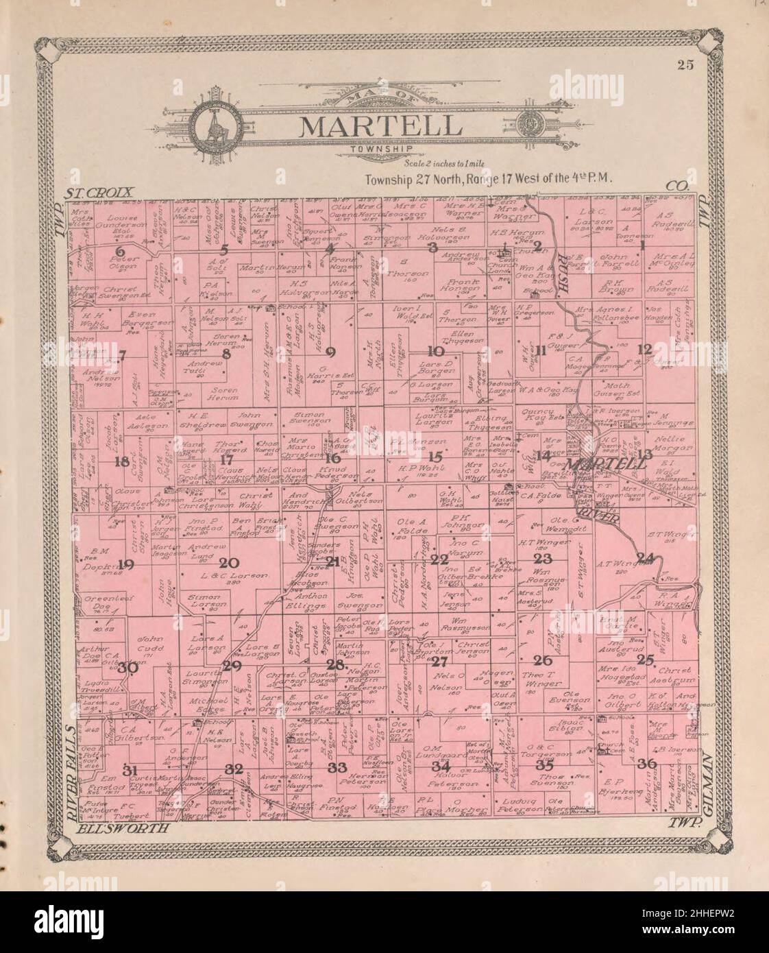Standard atlas of Pierce County, Wisconsin - including a plat book of ...