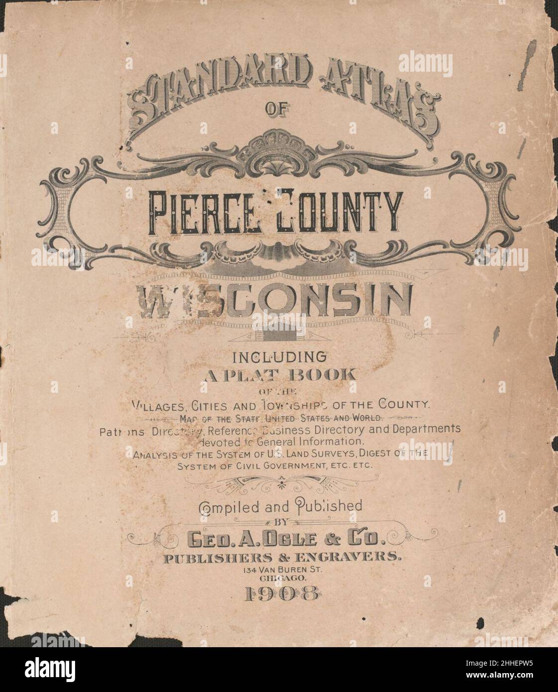 Standard atlas of Pierce County, Wisconsin - including a plat book of ...