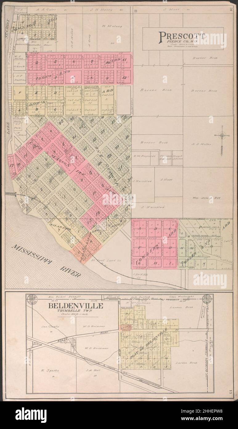 Standard atlas of Pierce County, Wisconsin - including a plat book of ...