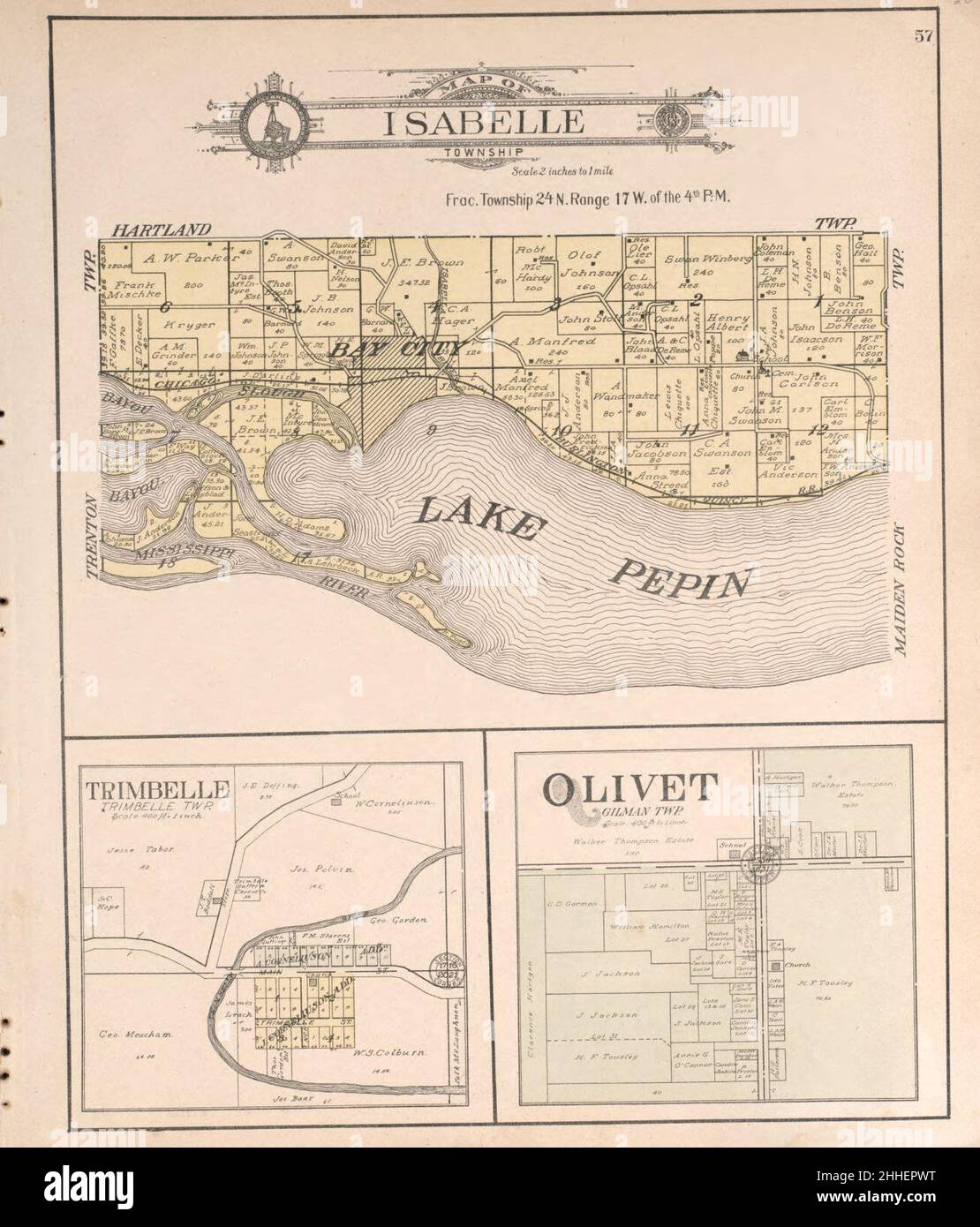 Standard atlas of Pierce County, Wisconsin - including a plat book of ...