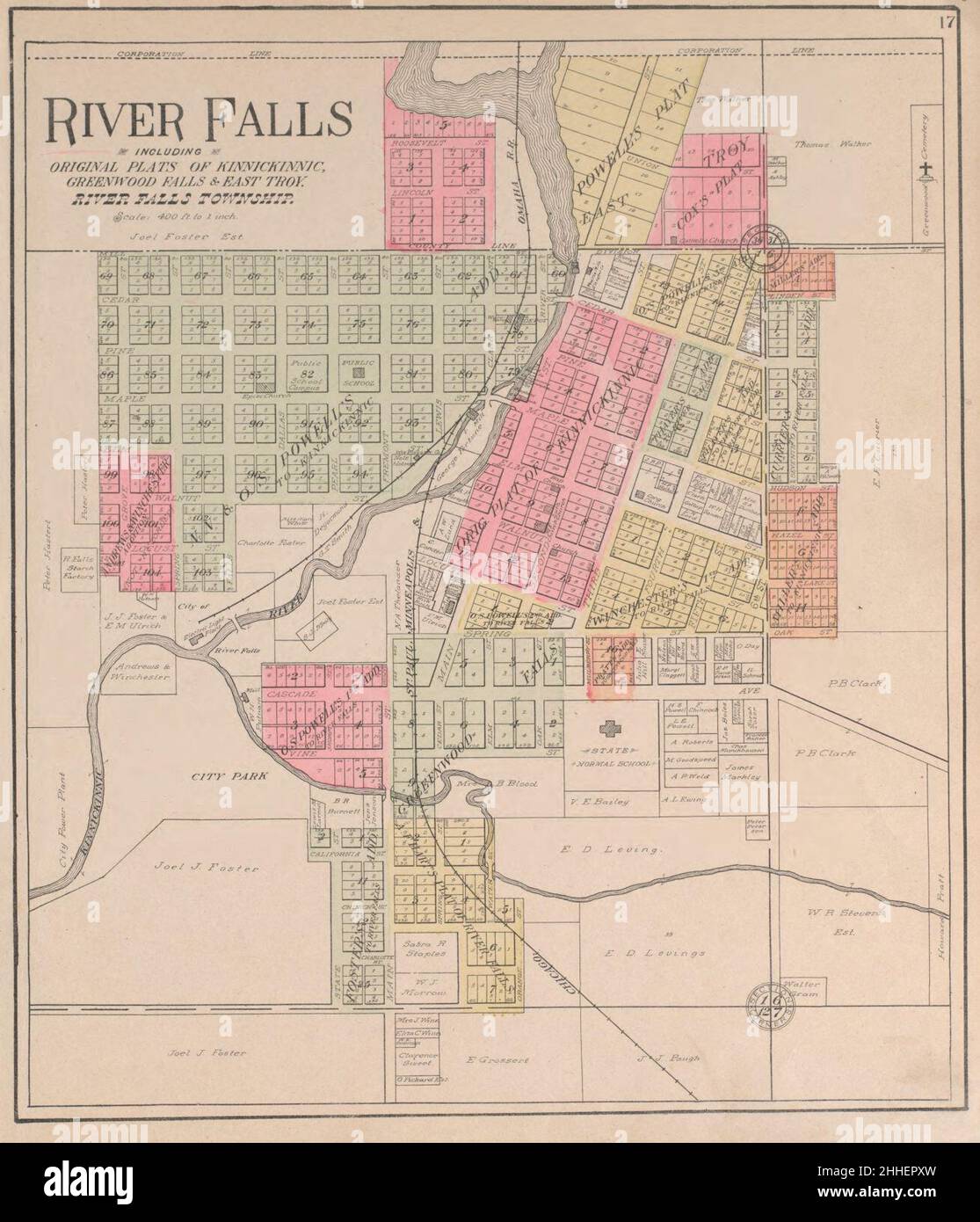 Standard atlas of Pierce County, Wisconsin - including a plat book of ...