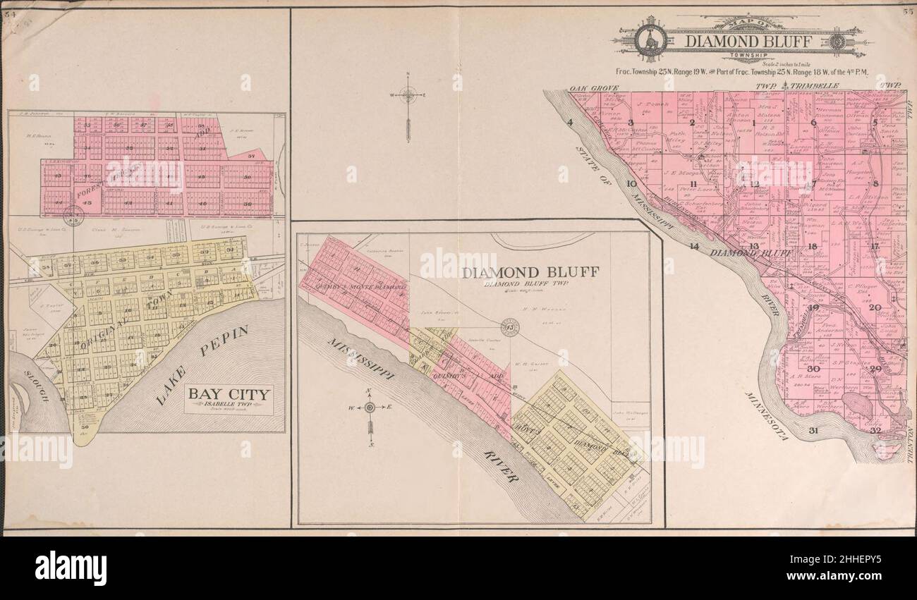 Standard atlas of Pierce County, Wisconsin - including a plat book of ...