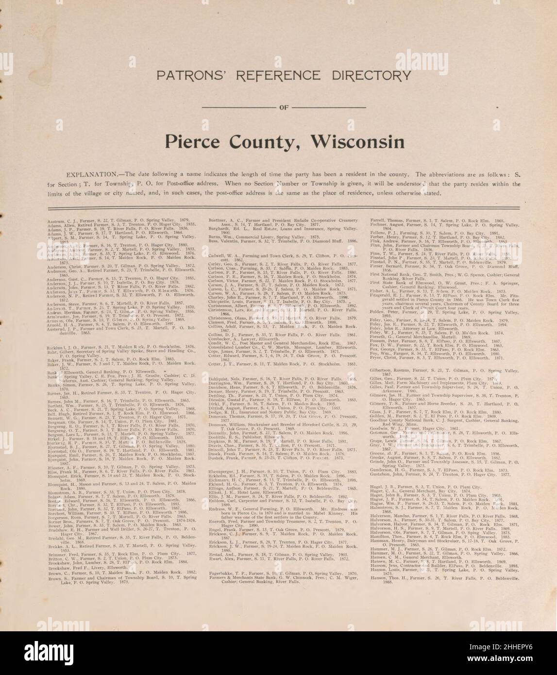 Standard atlas of Pierce County, Wisconsin - including a plat book of ...
