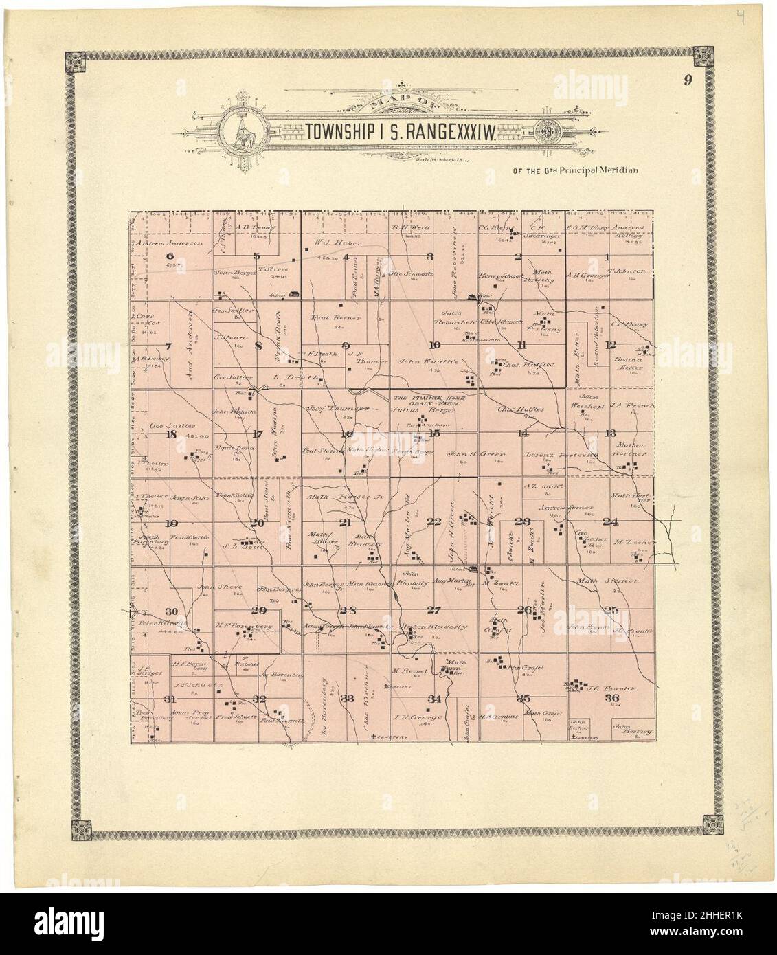 Standard atlas of Rawlins County, Kansas - including a plat book of the ...