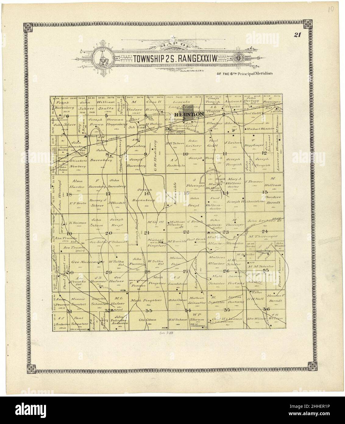 Rawlins county map hi-res stock photography and images - Alamy
