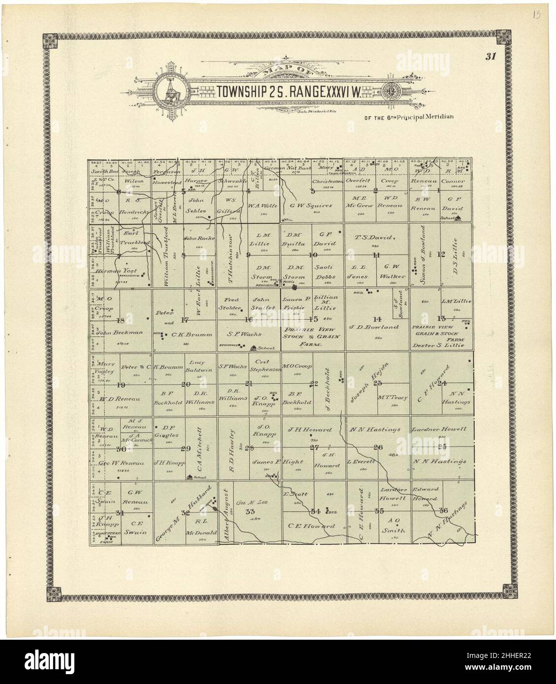 Standard atlas of Rawlins County, Kansas - including a plat book of the ...