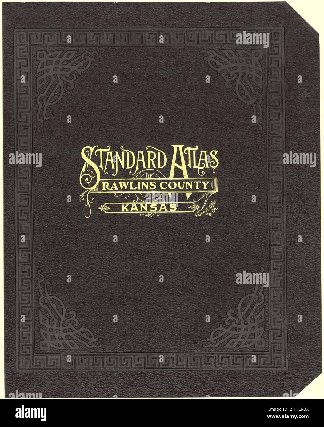 Standard atlas of Rawlins County, Kansas - including a plat book of the ...
