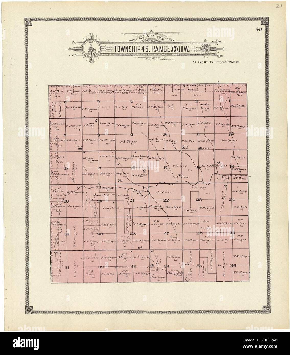 Standard atlas of Rawlins County, Kansas - including a plat book of the ...
