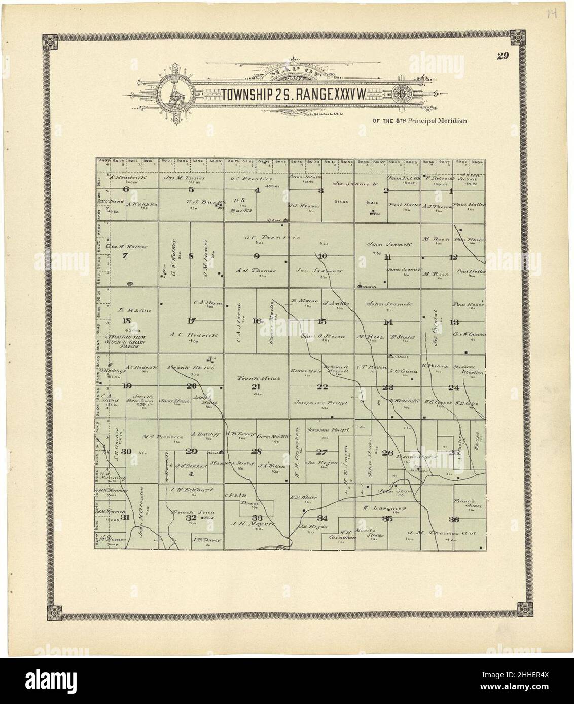 Standard atlas of Rawlins County, Kansas - including a plat book of the ...