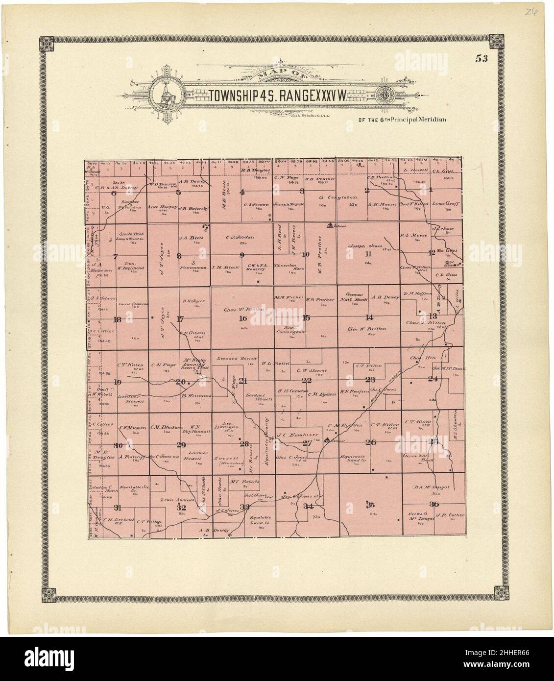 Standard atlas of Rawlins County, Kansas - including a plat book of the ...