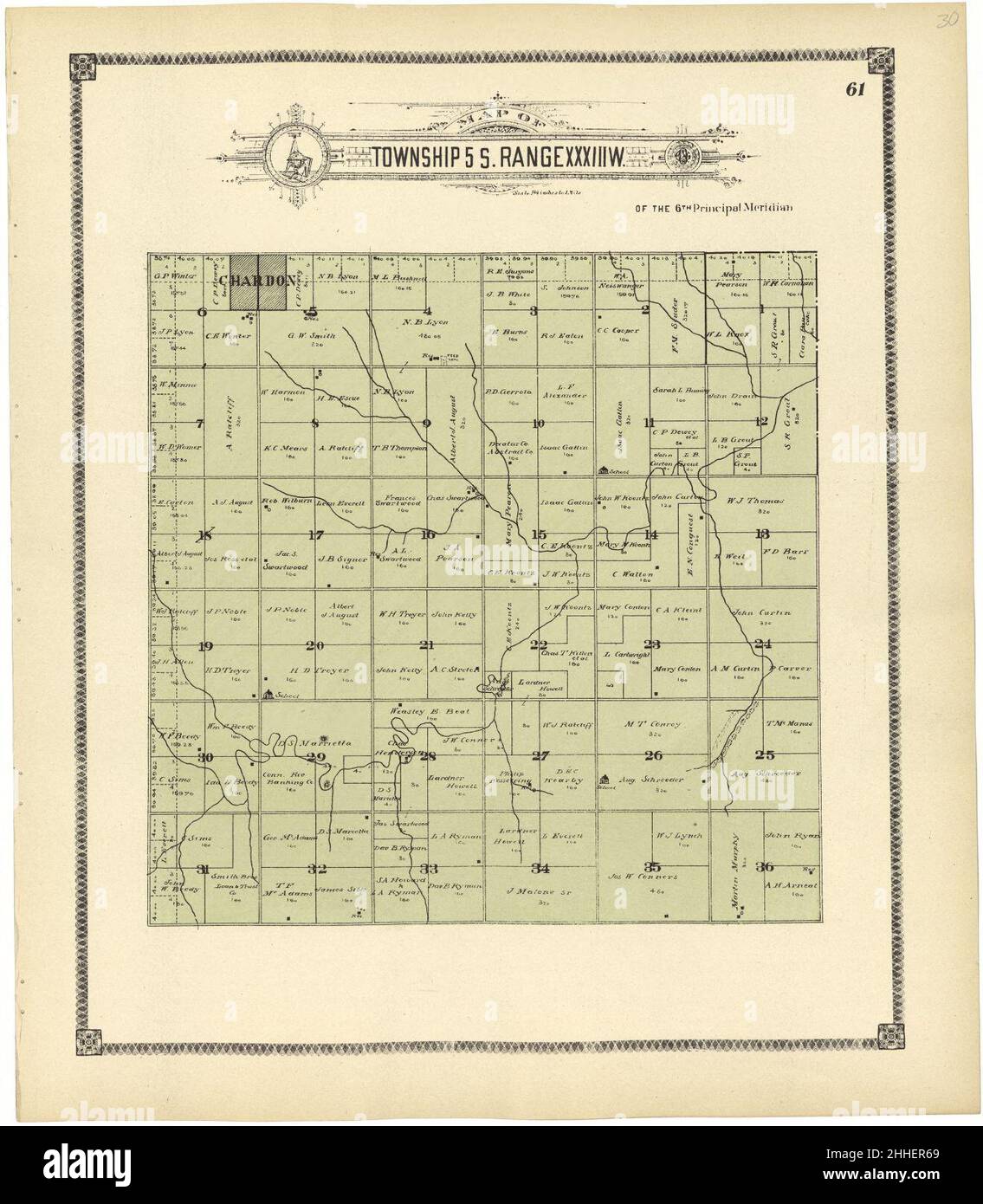 Standard atlas of Rawlins County, Kansas - including a plat book of the ...