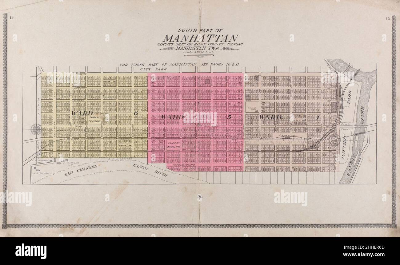 Riley kansas map hi-res stock photography and images - Alamy