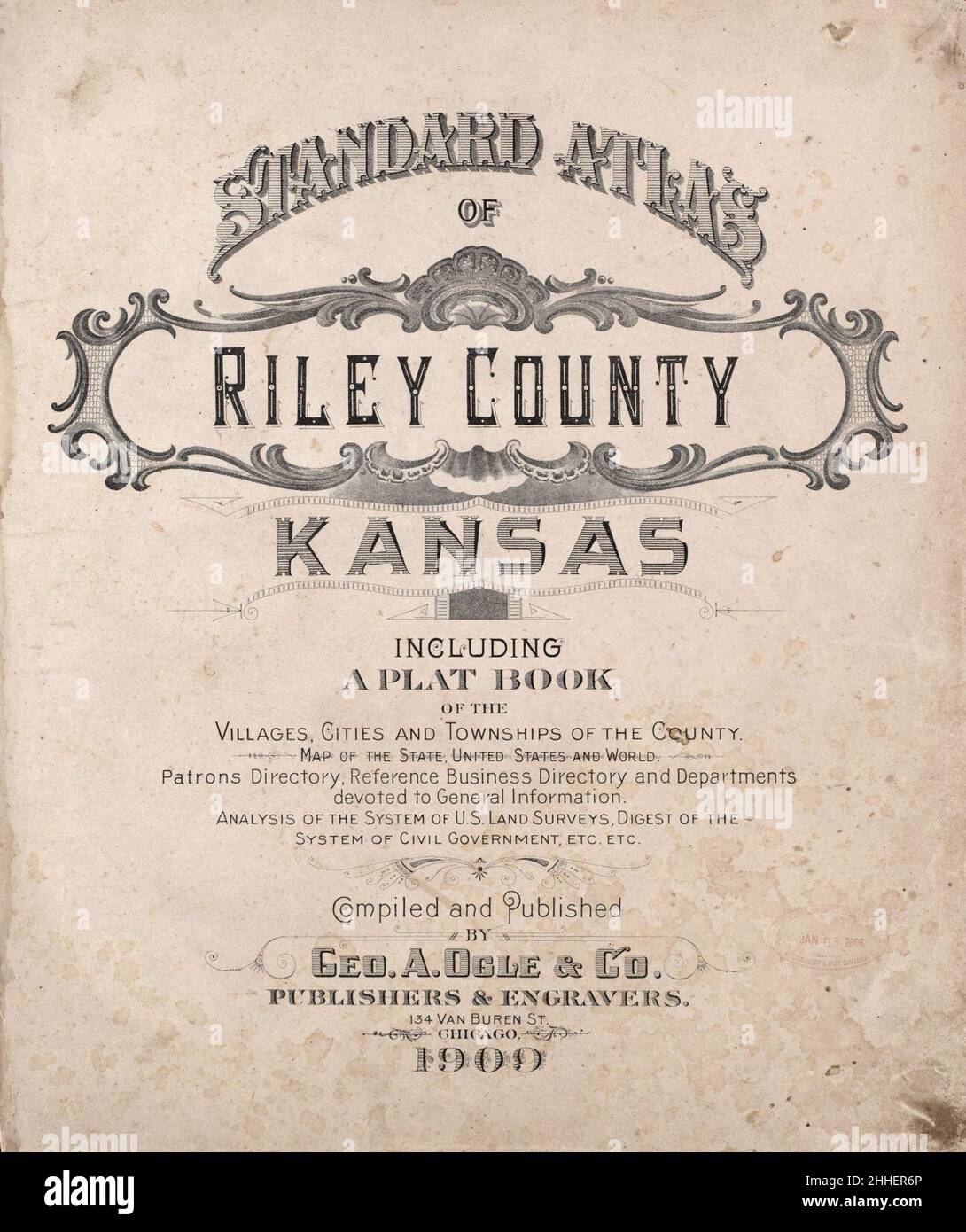 Riley kansas map hi-res stock photography and images - Alamy
