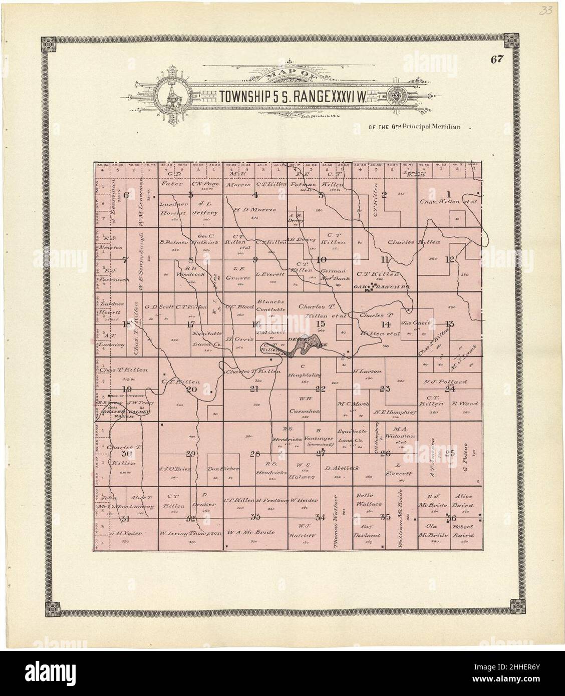 Standard atlas of Rawlins County, Kansas - including a plat book of the ...