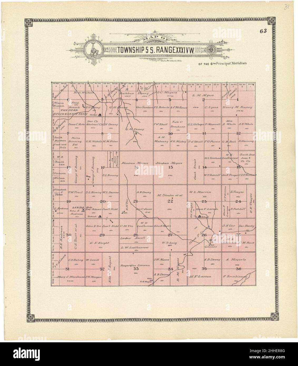 Standard atlas of Rawlins County, Kansas - including a plat book of the ...