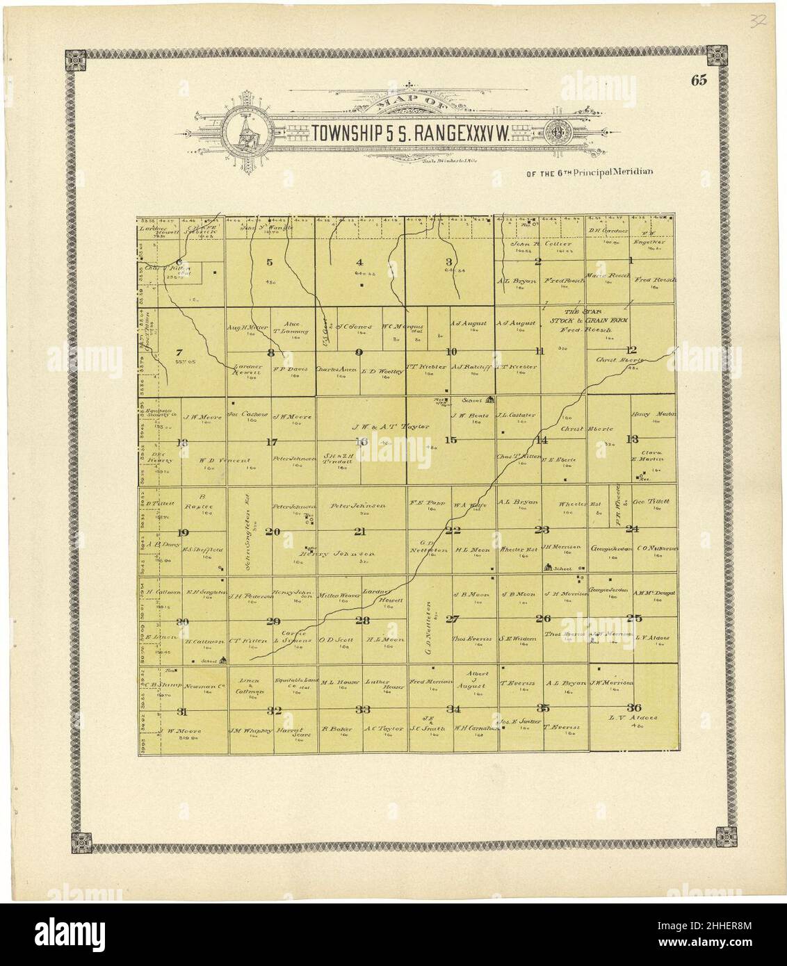 Standard atlas of Rawlins County, Kansas - including a plat book of the ...