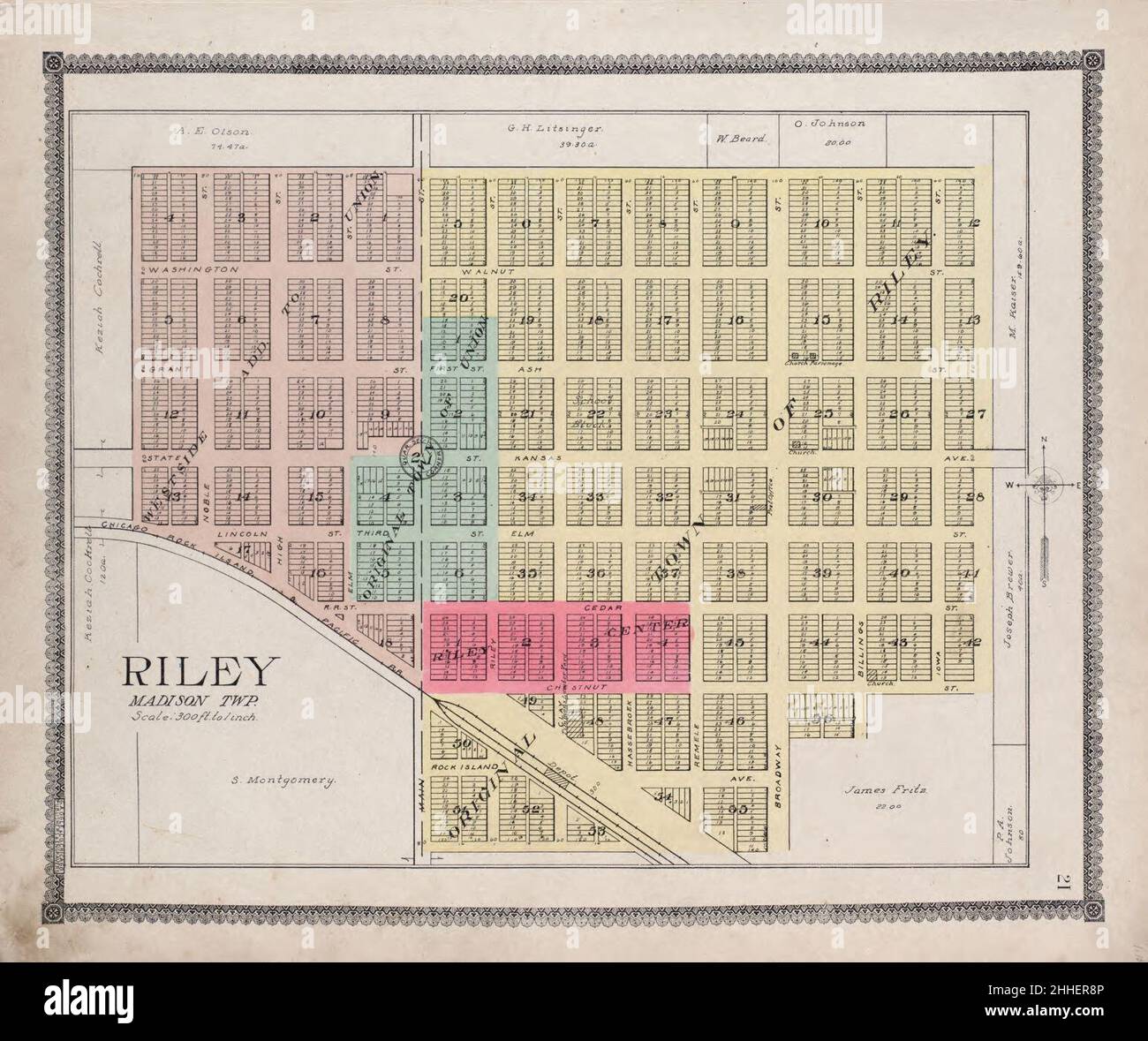 Standard atlas of Riley County, Kansas - including a plat book of the ...