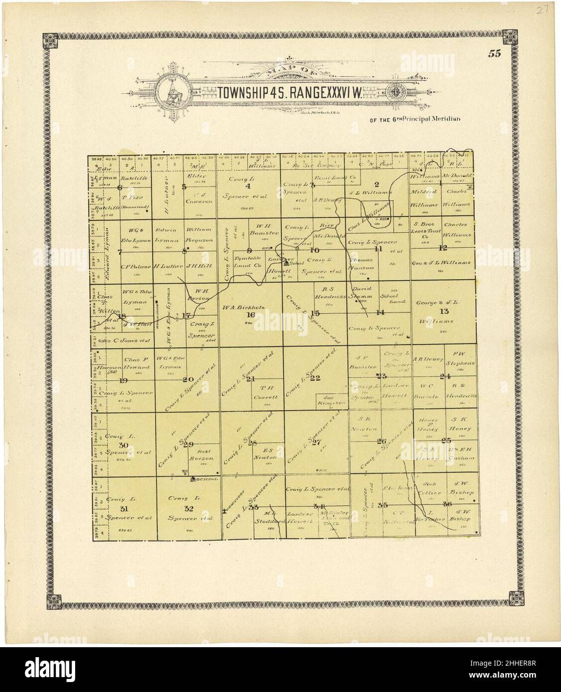 Standard atlas of Rawlins County, Kansas - including a plat book of the ...