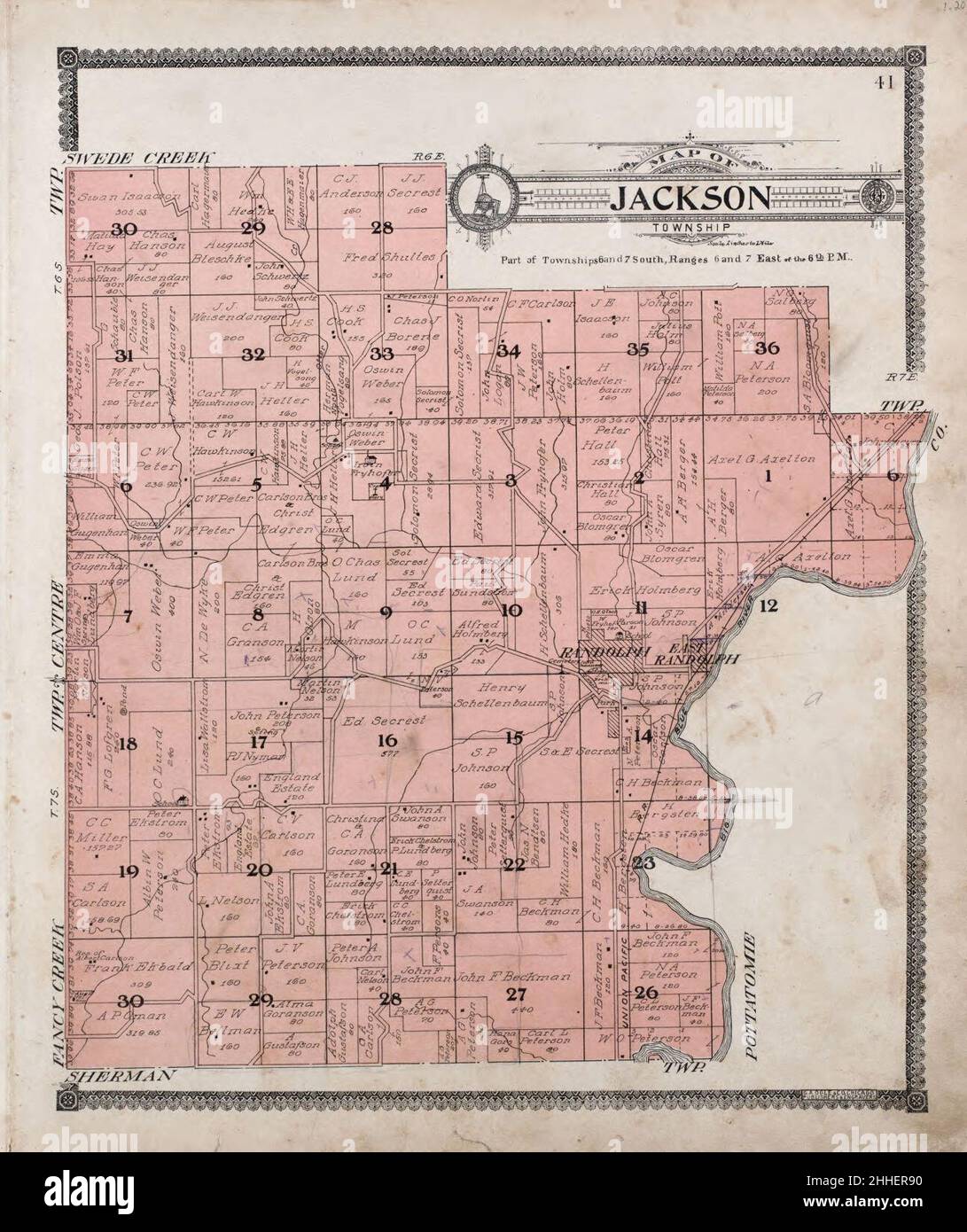 Standard atlas of Riley County, Kansas - including a plat book of the ...