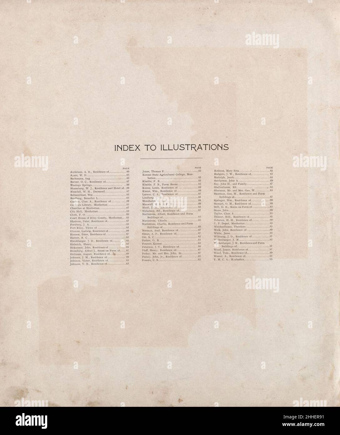 Standard atlas of Riley County, Kansas - including a plat book of the ...