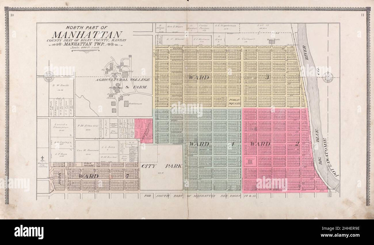 Standard atlas of Riley County, Kansas - including a plat book of the ...