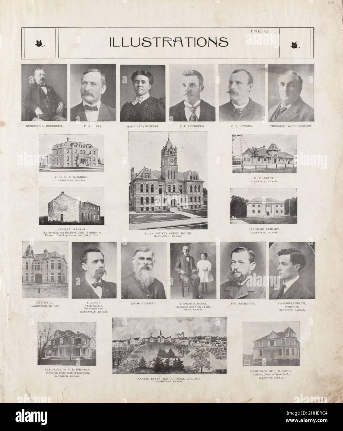 Riley kansas map hi-res stock photography and images - Alamy