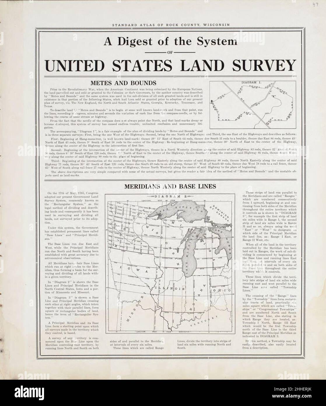 Standard atlas of Rock County, Wisconsin - including a plat book of the ...