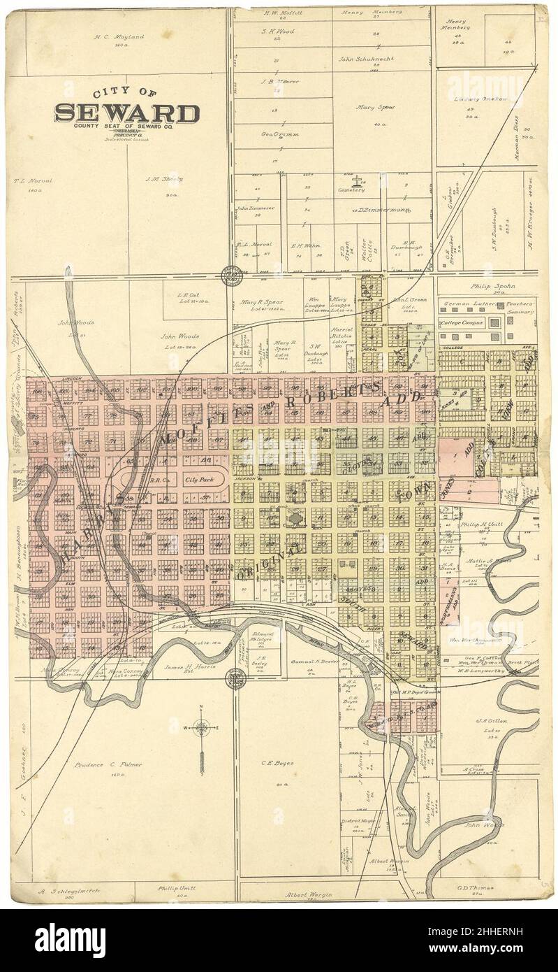 Standard atlas of Seward County, Nebraska - including a plat book of ...