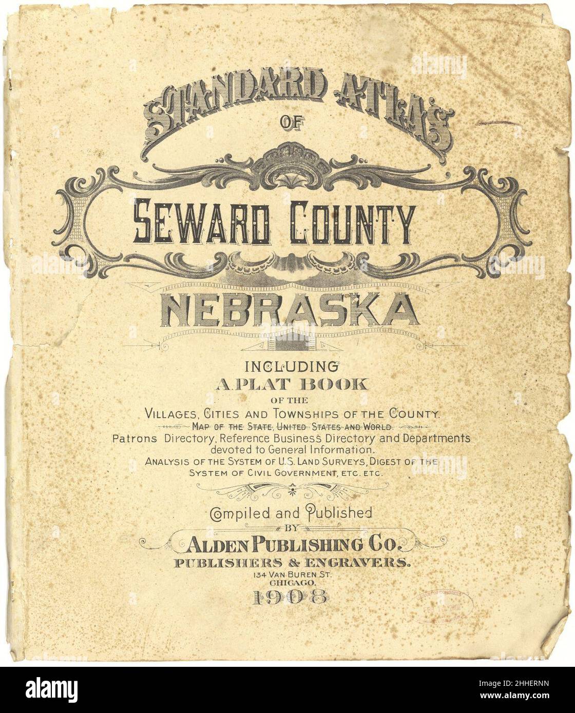 Standard atlas of Seward County, Nebraska - including a plat book of ...