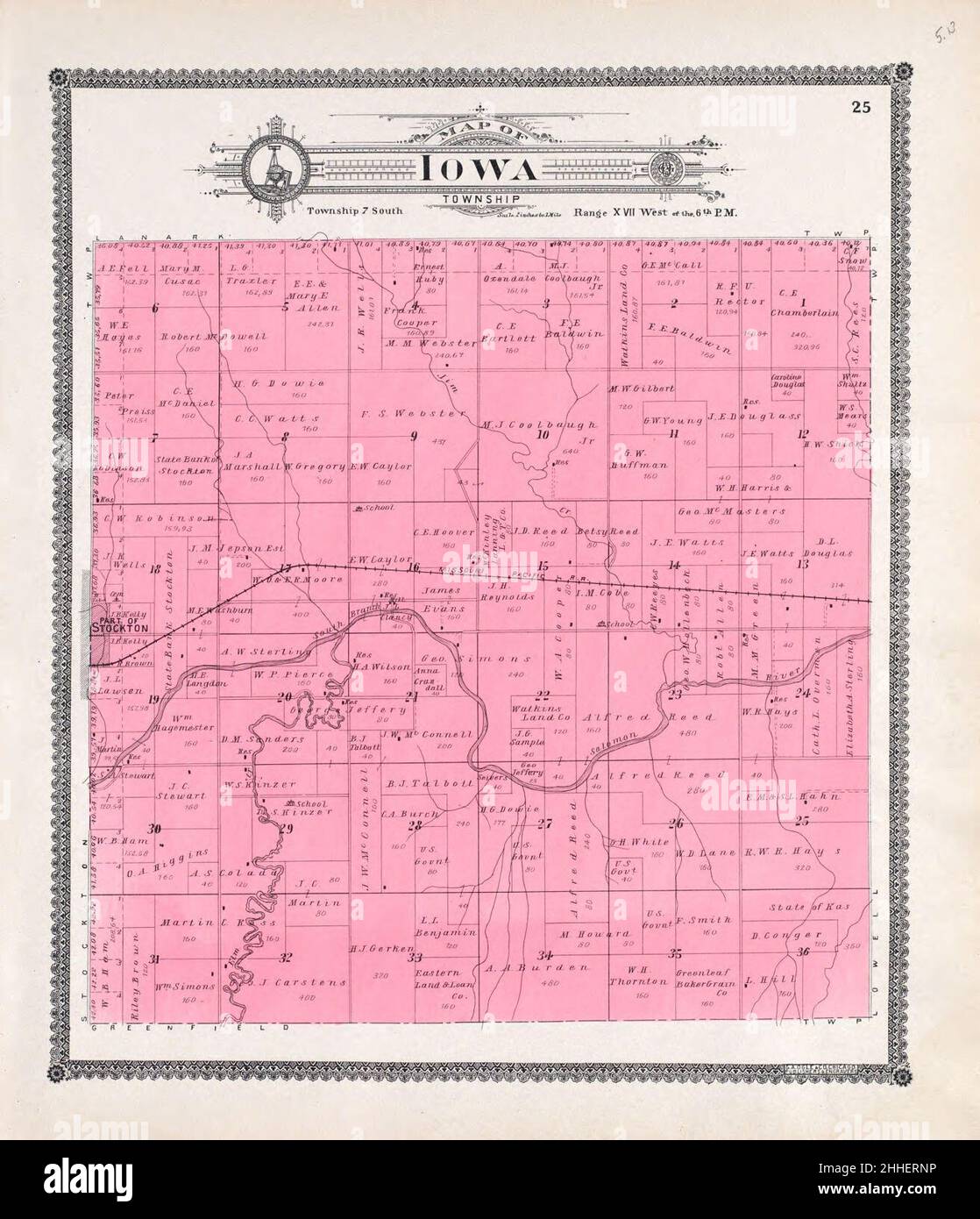 Standard atlas of Rooks County, Kansas - including a plat book of the ...