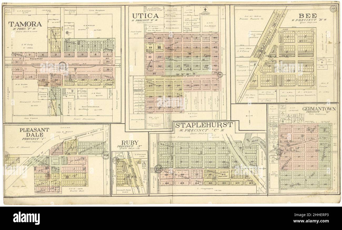 Standard atlas of Seward County, Nebraska - including a plat book of ...