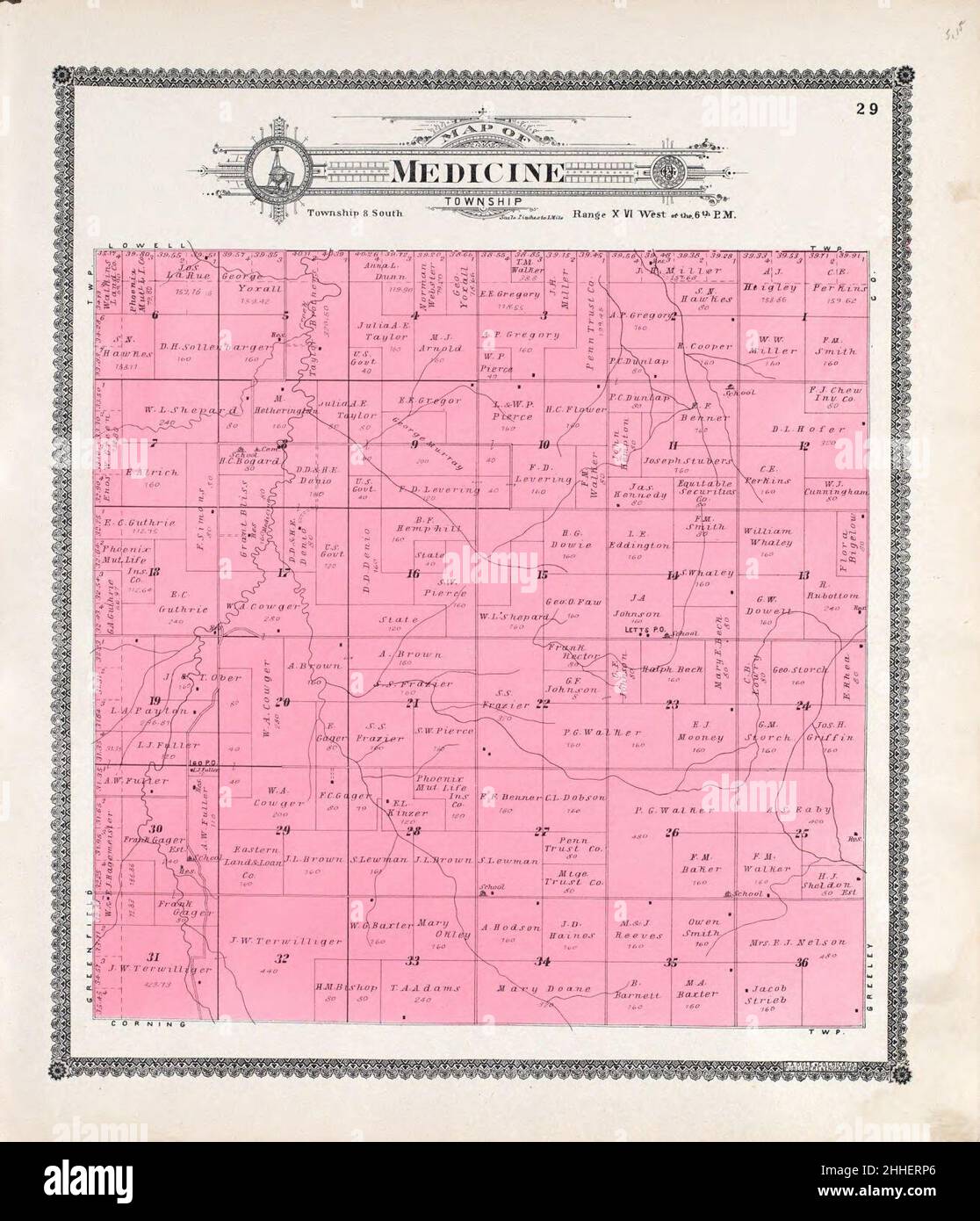 Standard atlas of Rooks County, Kansas - including a plat book of the ...