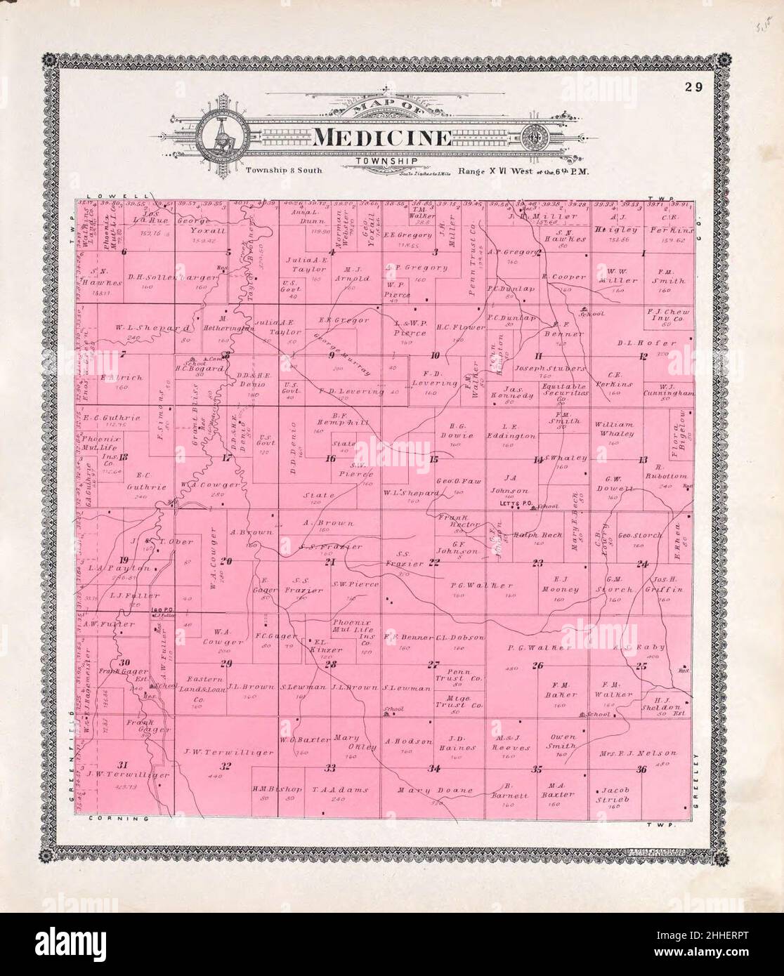 Standard atlas of Rooks County, Kansas - including a plat book of the ...