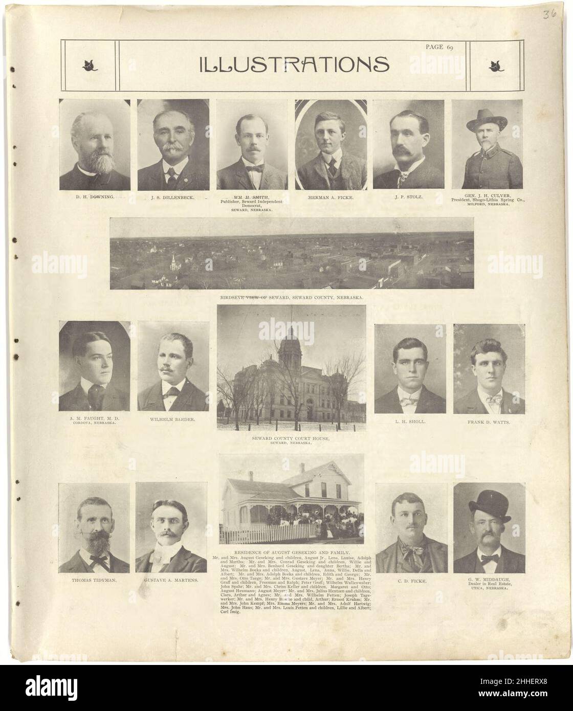 Standard atlas of Seward County, Nebraska - including a plat book of ...