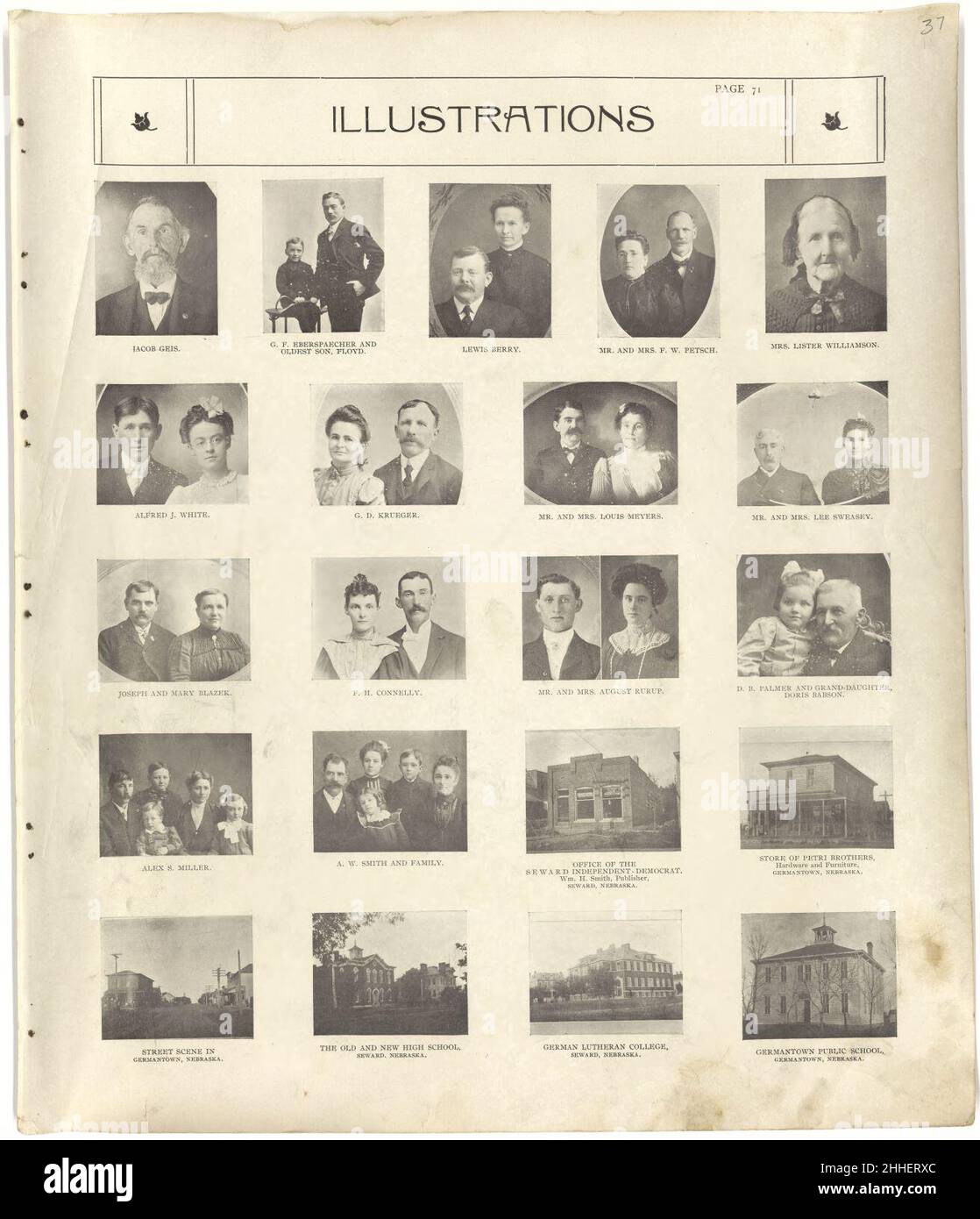 Standard atlas of Seward County, Nebraska - including a plat book of ...