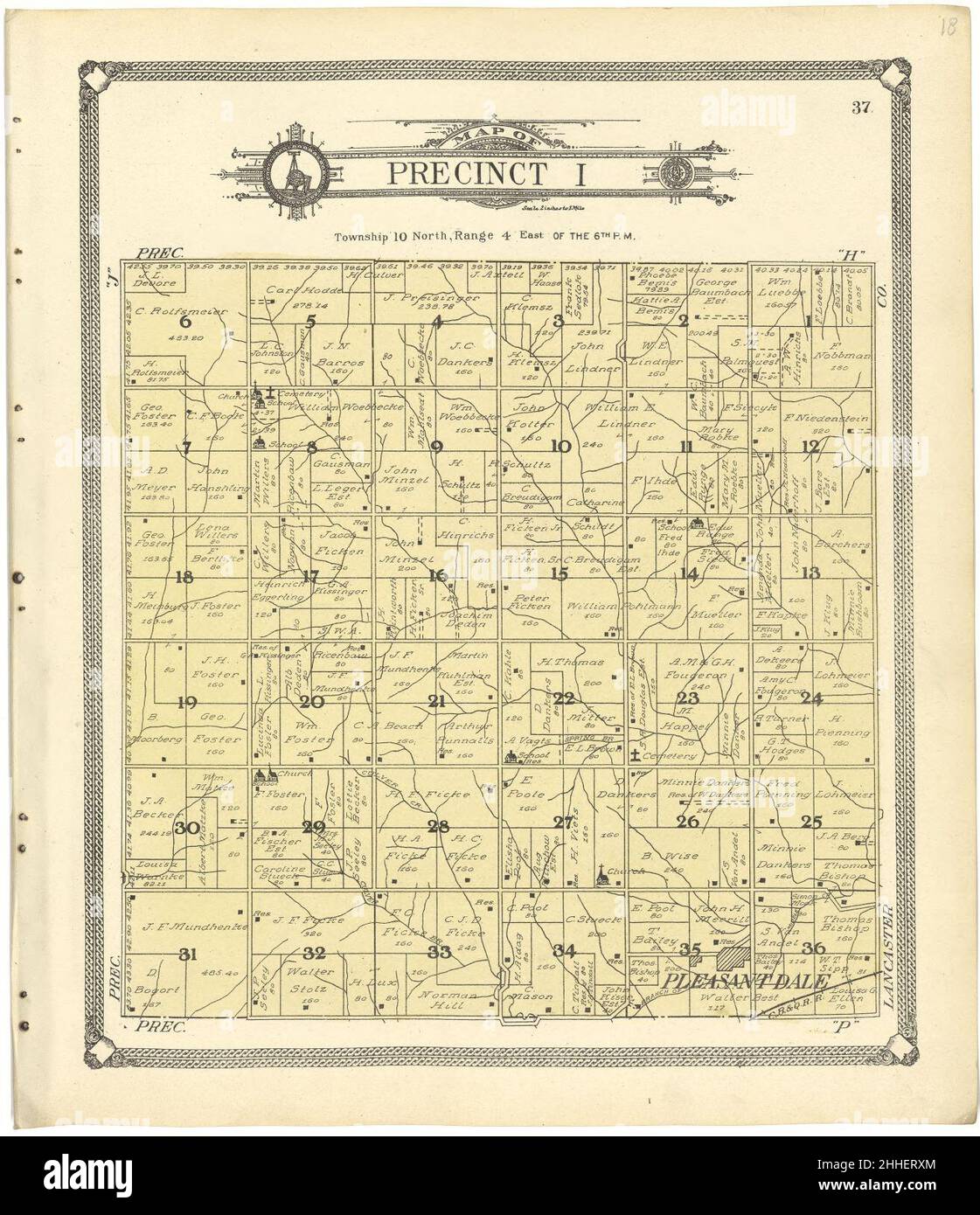 Standard atlas of Seward County, Nebraska - including a plat book of ...