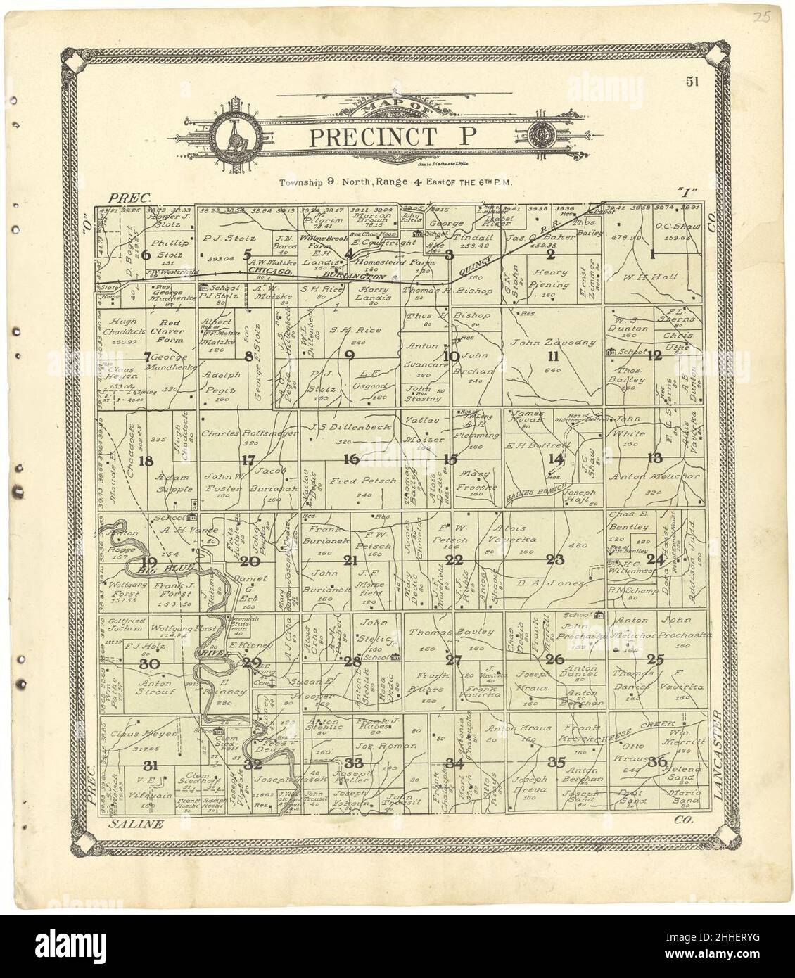 Standard atlas of Seward County, Nebraska - including a plat book of ...